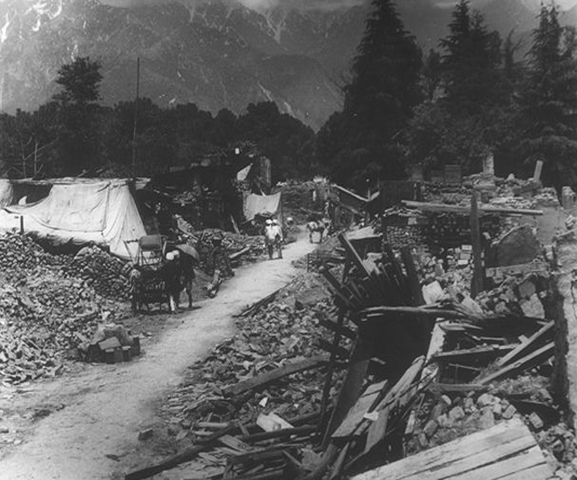 112 साल पहले आज के द‍िन तबाह हो गया था कांगड़ा - Earthquakes in the ...